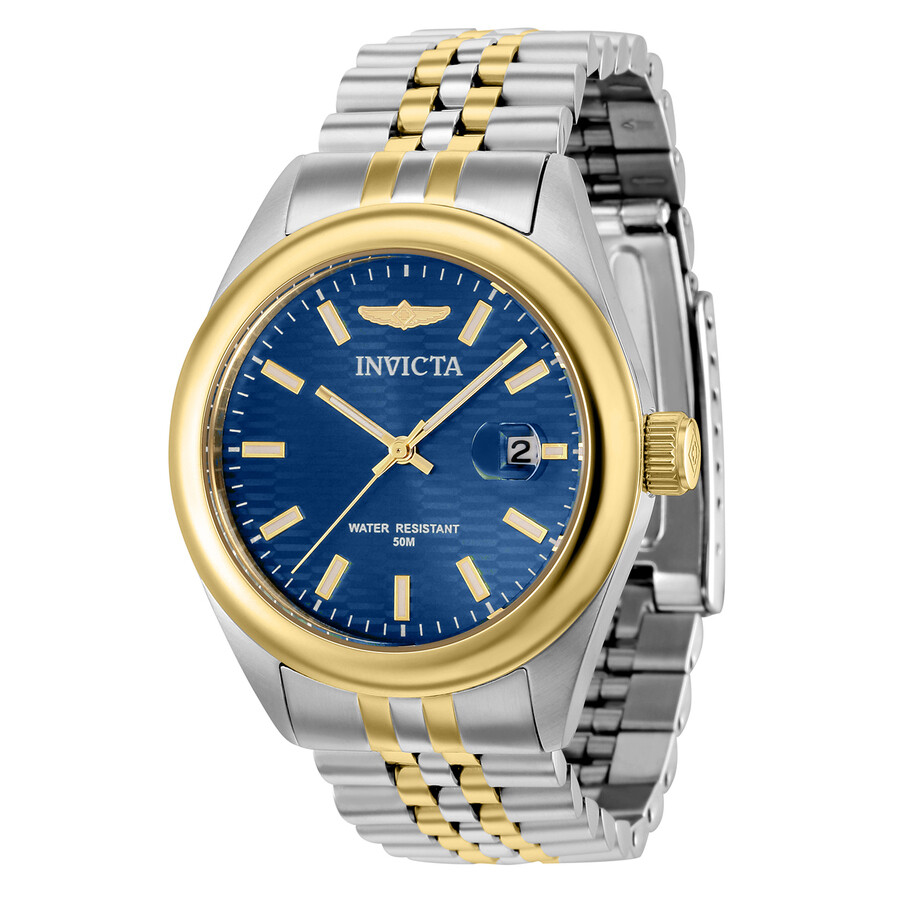 Invicta Aviator Quartz Blue Dial Ladies Watch 38429 886678522323 ...
