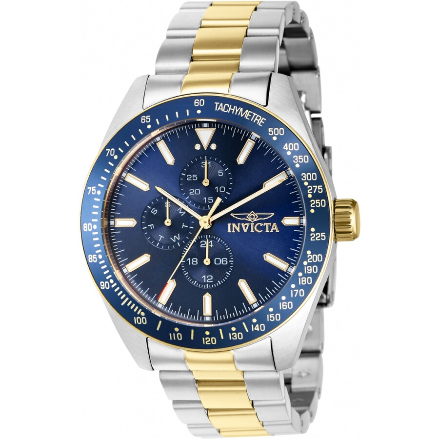 Invicta Aviator Quartz Blue Dial Men's Watch 39076 886678529162 ...
