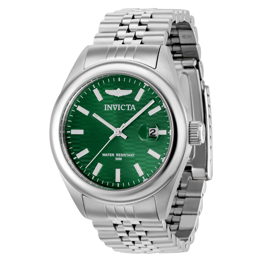 Invicta Aviator Quartz Green Dial Ladies Watch 38423 886678522262 ...
