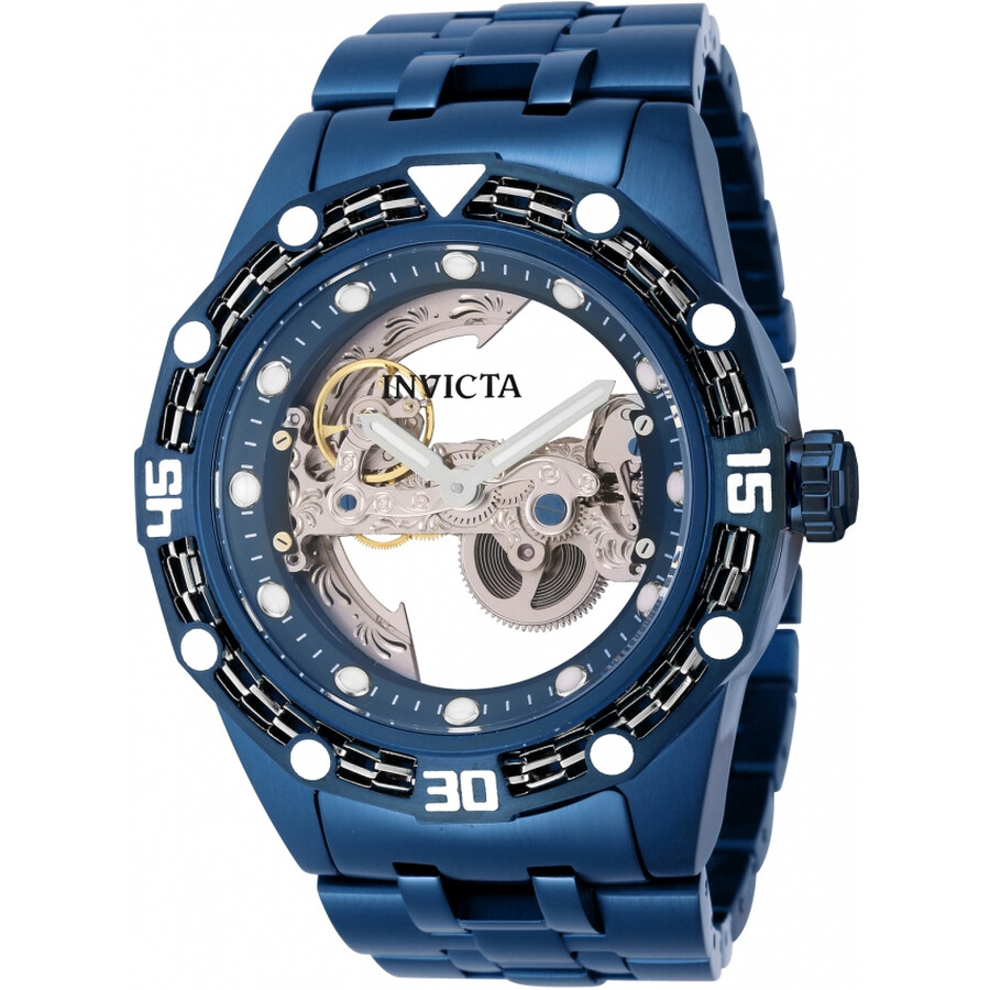 Invicta Bolt Automatic Blue Dial Men's Watch 44027 886678584864 ...