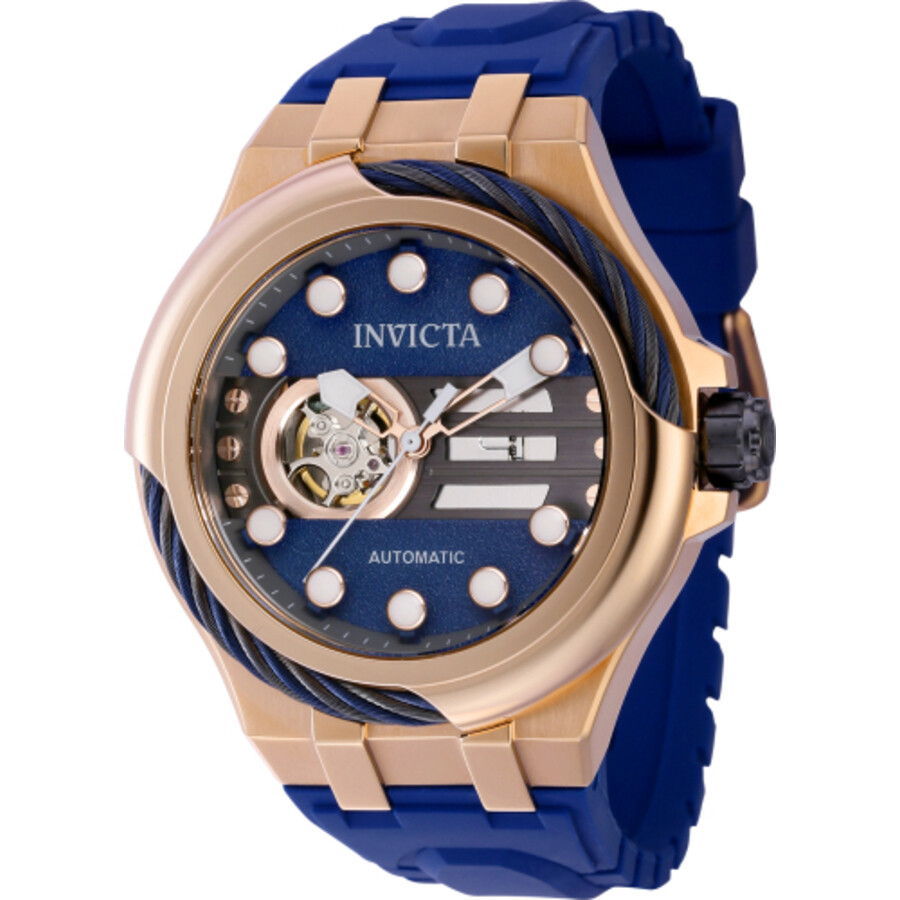 Invicta Bolt Automatic Men's Blue Dial Watch 41703 886678557899 ...