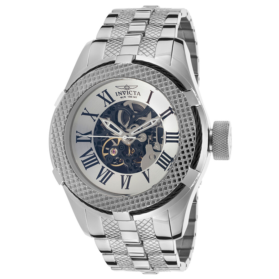 Invicta Bolt Automatic Silver Dial Men's Watch 17178 886678209934 ...