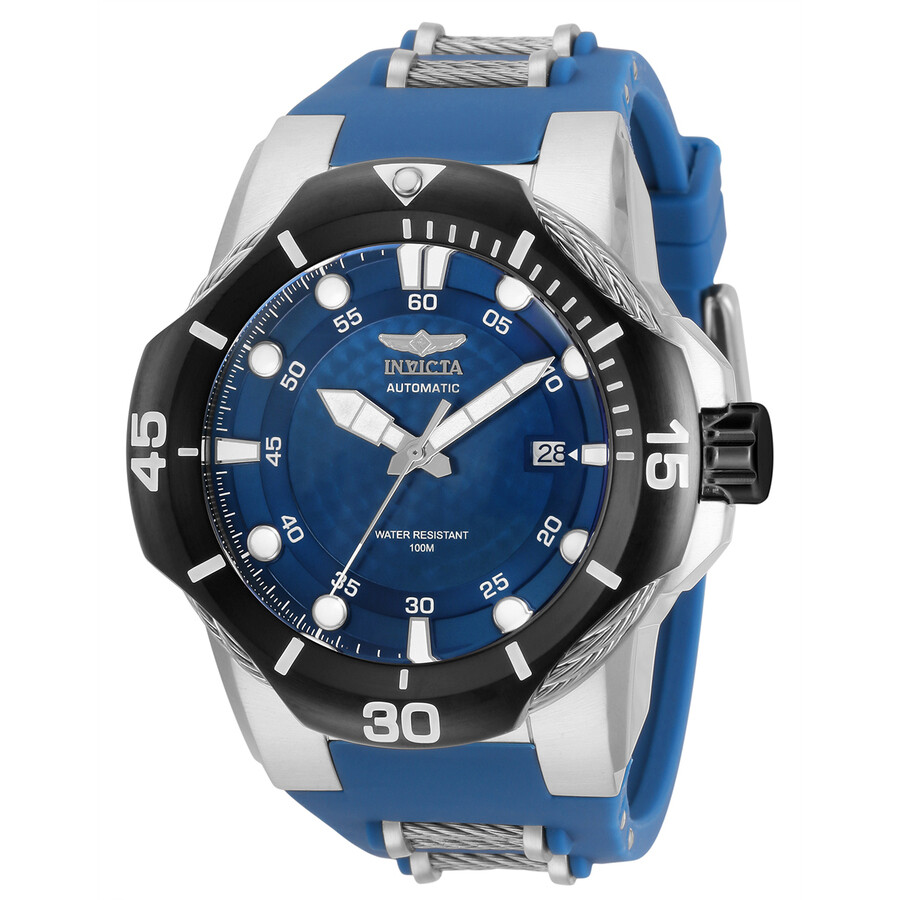 Invicta Bolt Automatic Blue Dial Men's Watch 31181 886678368778 ...