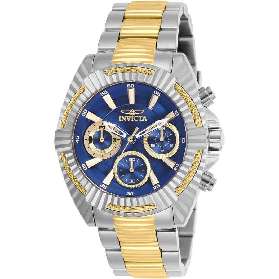 Invicta Bolt Chronograph Blue Dial Ladies Watch 27189 886678326518 ...