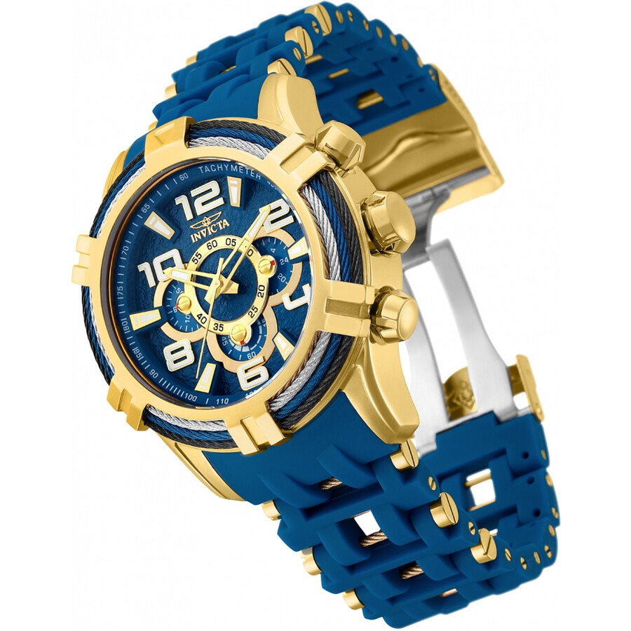 Invicta Bolt Chronograph Blue Dial Men's Watch 25768 - Bolt - Invicta ...