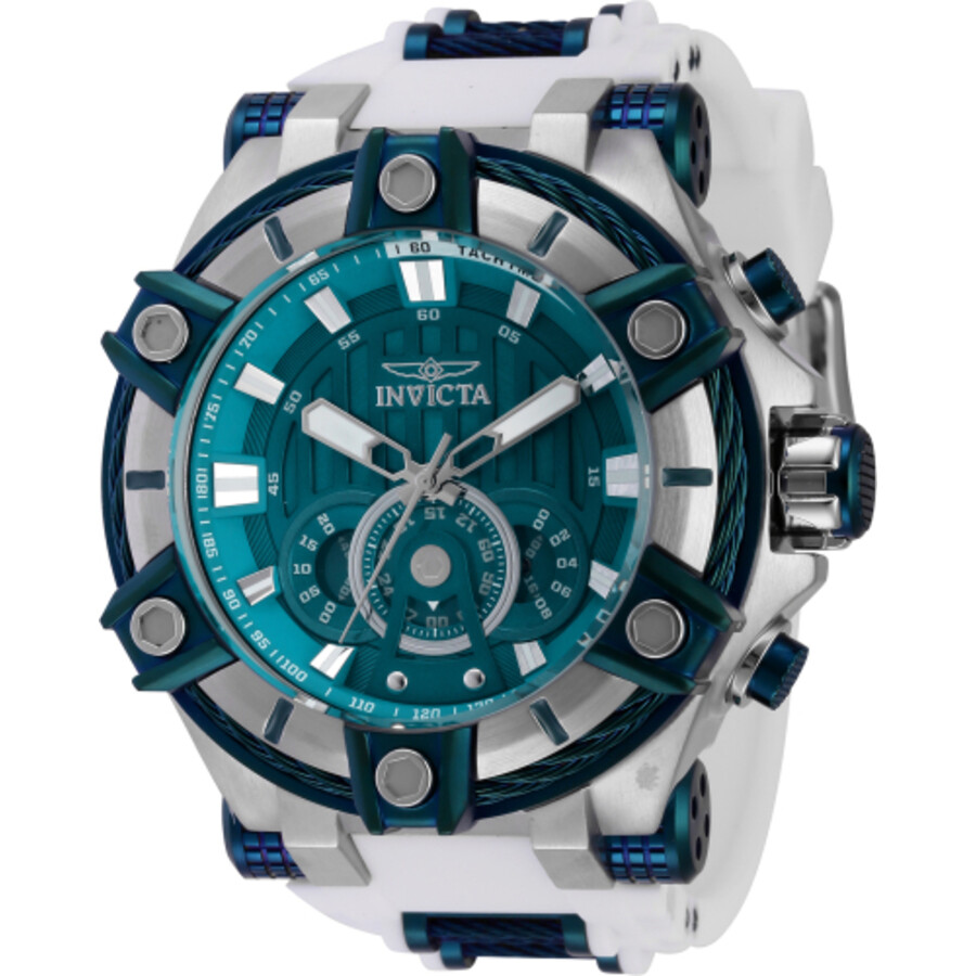 Invicta Bolt Chronograph GMT Quartz Green Dial Men's Watch 40710 ...