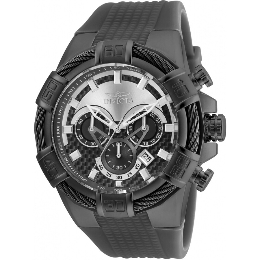 Invicta Bolt Chronograph Grey Dial Men's Watch 24701 886678298853 ...