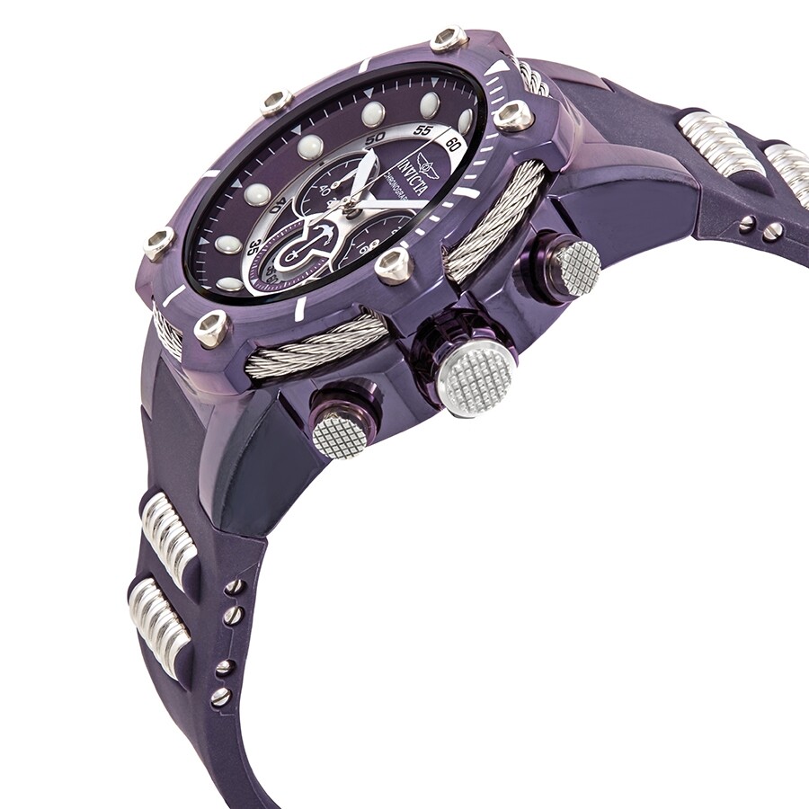 Invicta Bolt Chronograph Purple Dial Men's Watch 28036 - Bolt - Invicta ...