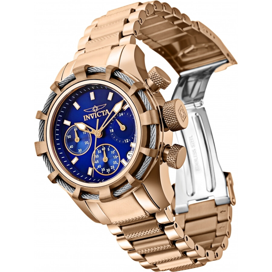Invicta Bolt Chronograph Quartz Blue Dial Ladies Watch 30473 - Bolt ...