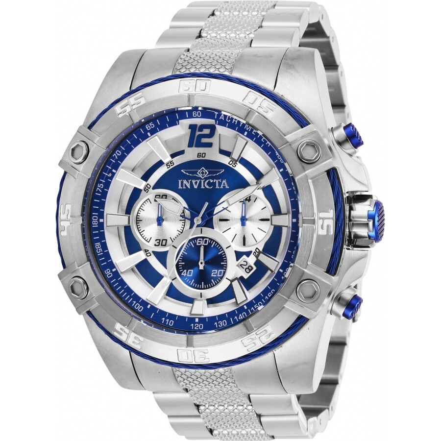 Invicta Bolt Chronograph Quartz Blue Dial Men's Watch 29290 ...