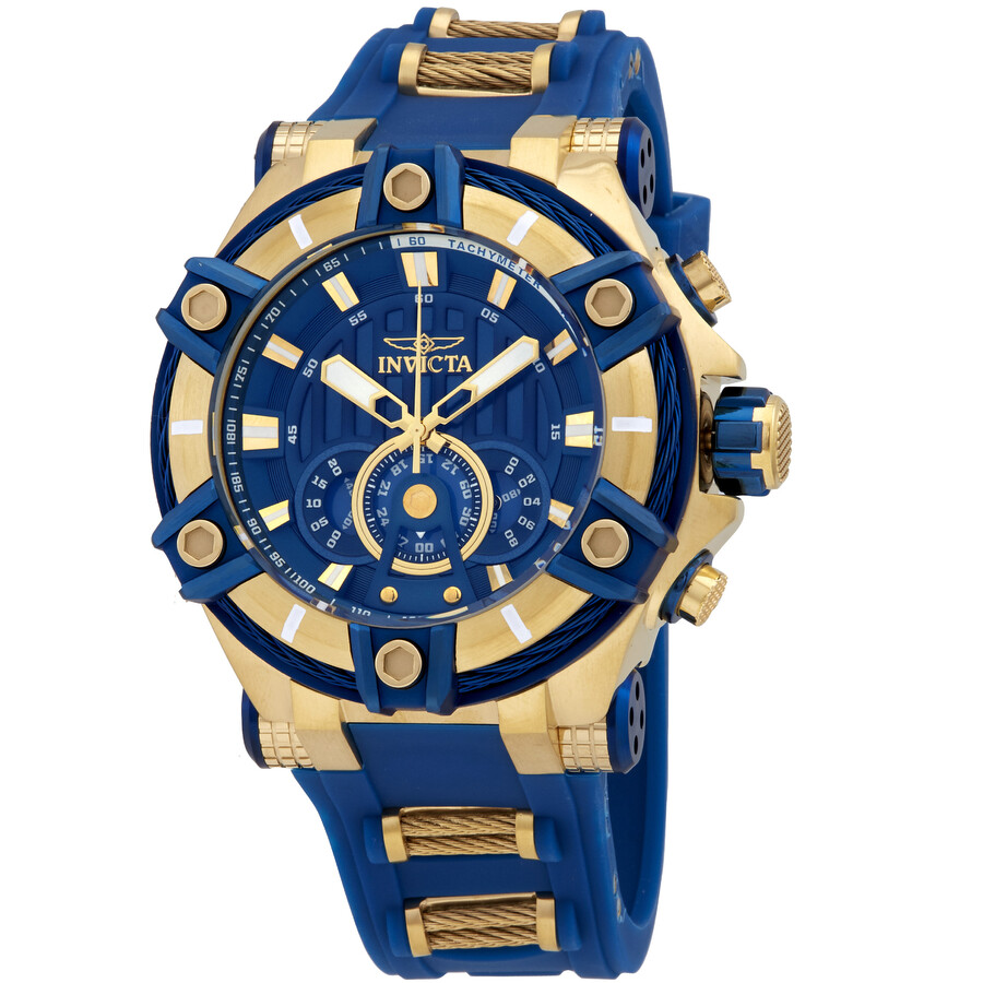 Invicta Bolt Chronograph Quartz Blue Dial Men's Watch 30041 ...
