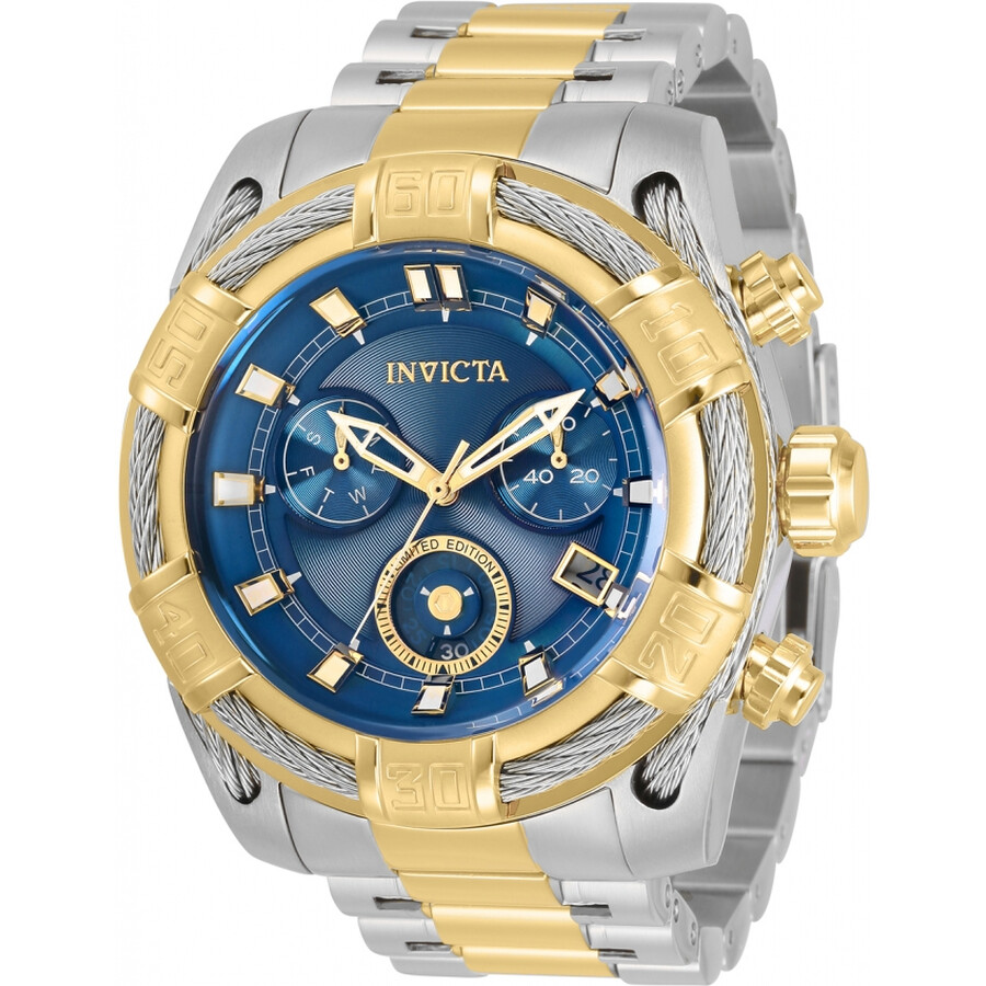 Invicta Bolt Chronograph Quartz Blue Dial Men's Watch 30823 ...