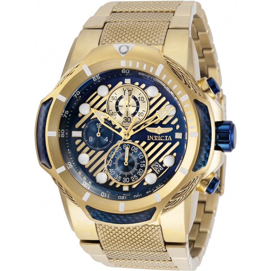 Invicta Bolt Chronograph Quartz Blue Dial Men's Watch 31177 ...