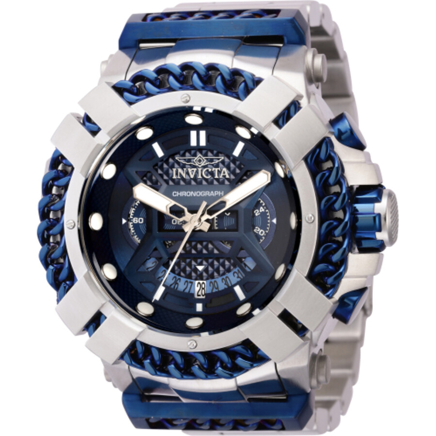 Invicta Bolt Chronograph Quartz Blue Dial Men's Watch 37503 ...