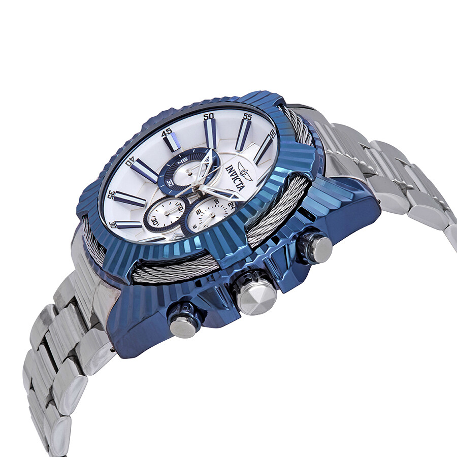 Invicta Bolt Chronograph Silver Dial Men's Watch 28041 - Bolt - Invicta ...