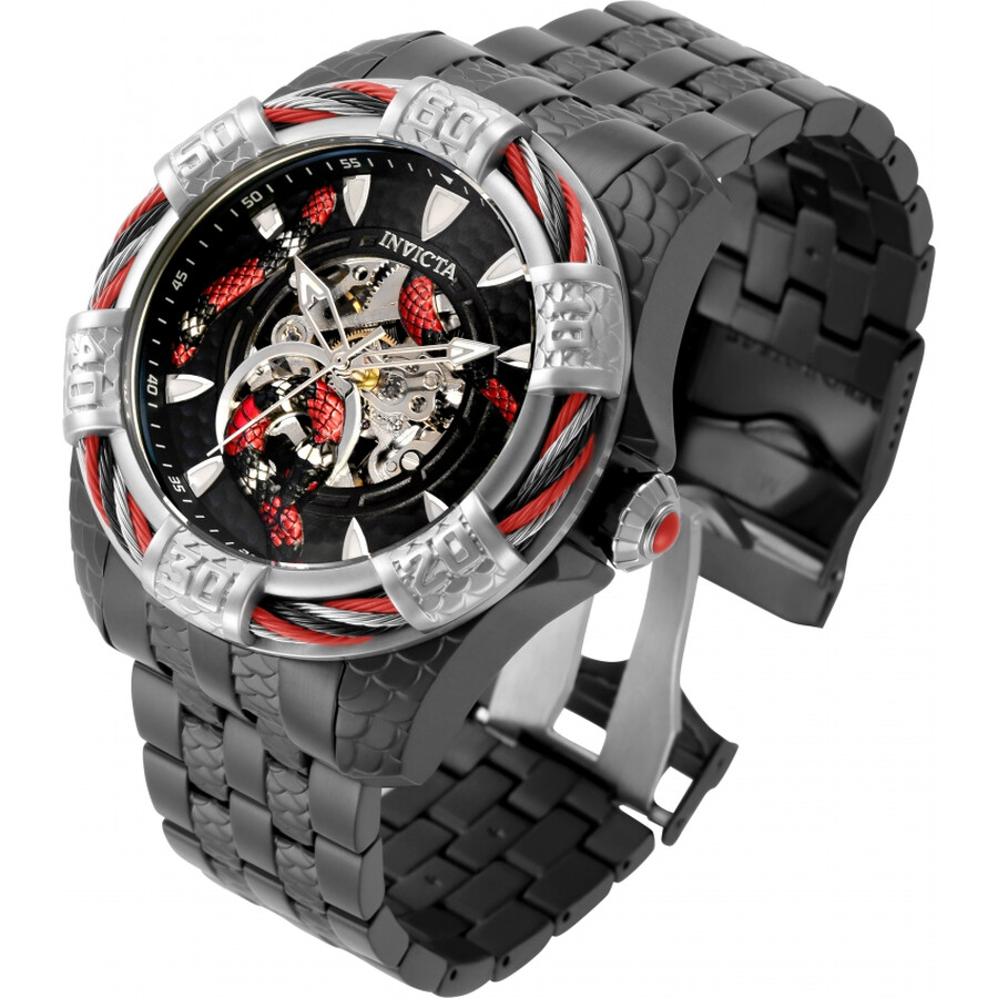 Invicta Bolt King Snake Automatic Black Dial Men's Watch 32316 - Bolt ...