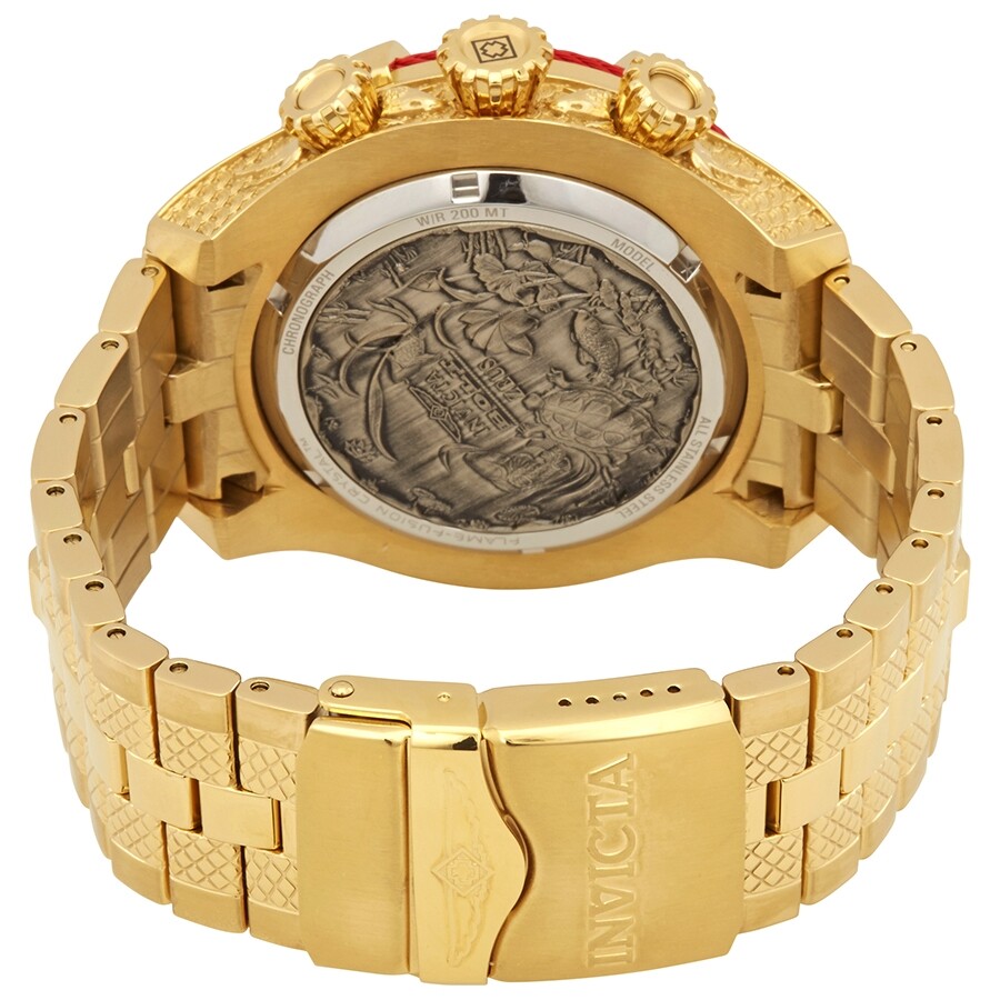 Invicta Bolt Koi Fish Chronograph Black Dial Men's Watch 28202 - Bolt ...