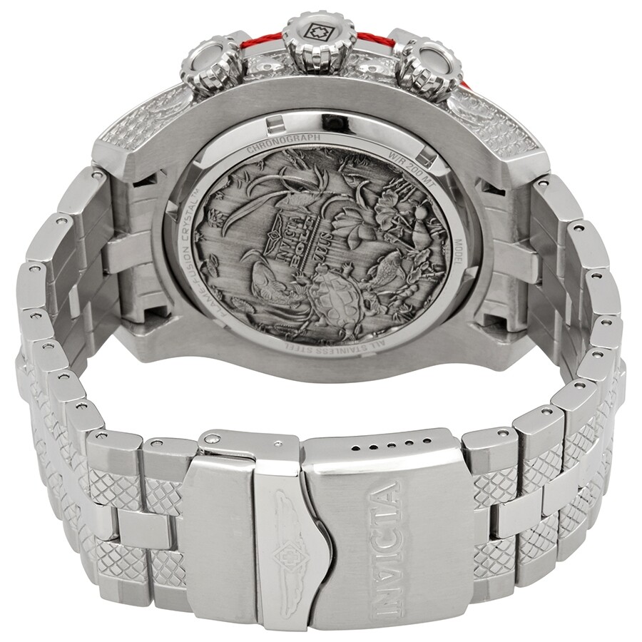 Invicta Bolt Koi Fish Chronograph Quartz Black Dial Men's Watch 28200 ...