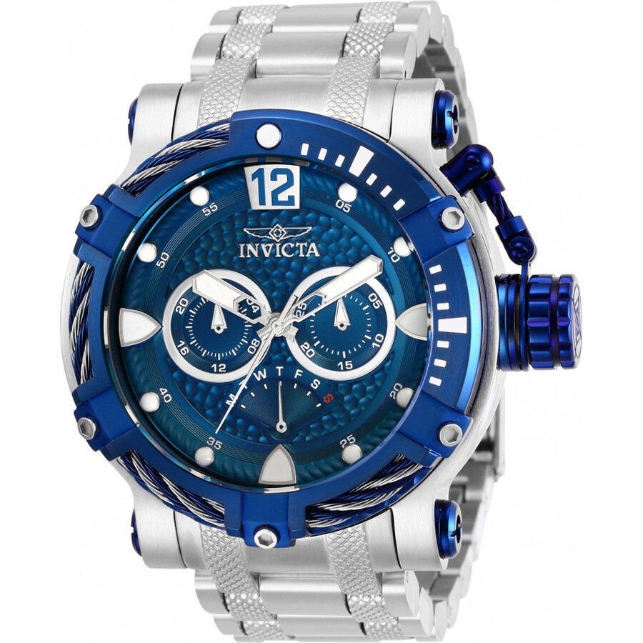 Invicta Bolt Quartz Blue Dial Men's Watch 29833 886678353897 - Watches ...