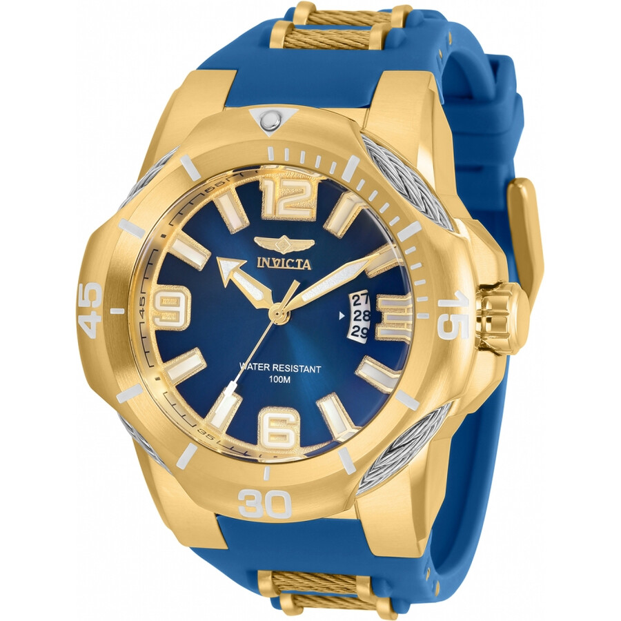 Invicta Bolt Quartz Blue Dial Men's Watch 31171 886678368679 - Watches ...