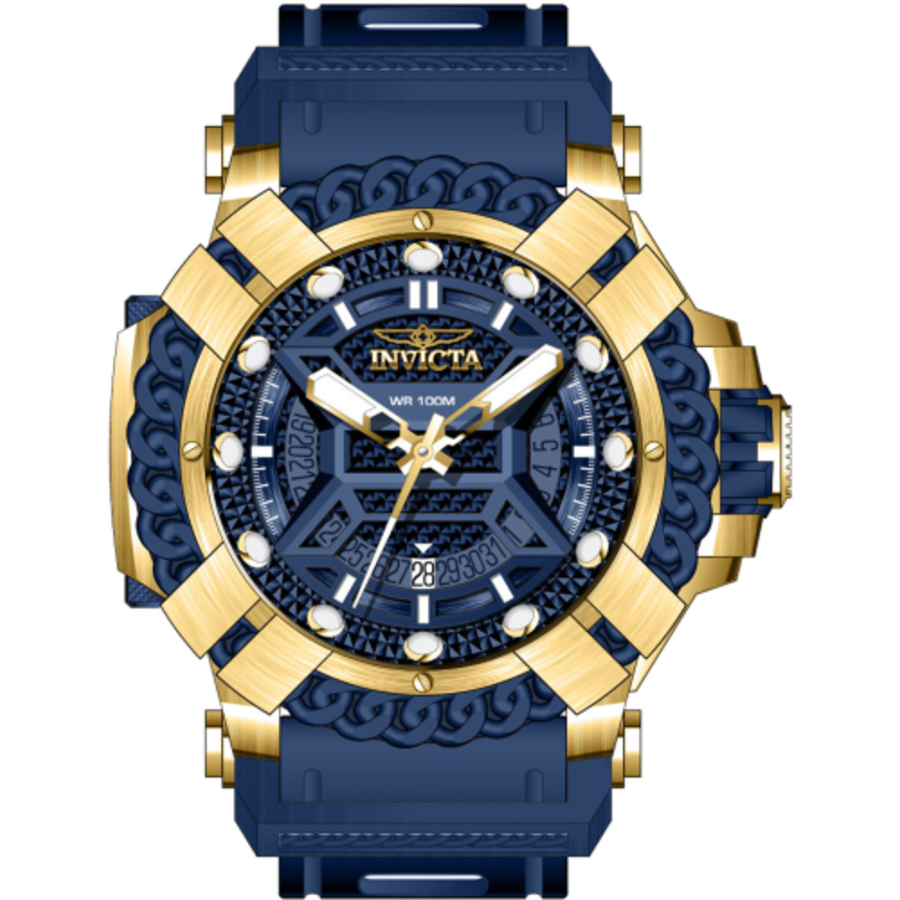 Invicta Bolt Quartz Blue Dial Men's Watch 37520 886678463213 - Watches ...