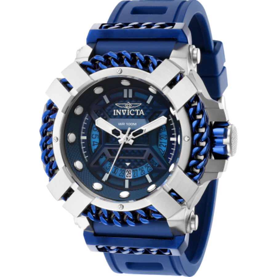Invicta Bolt Quartz Blue Dial Men's Watch 38037 886678517787 - Watches ...