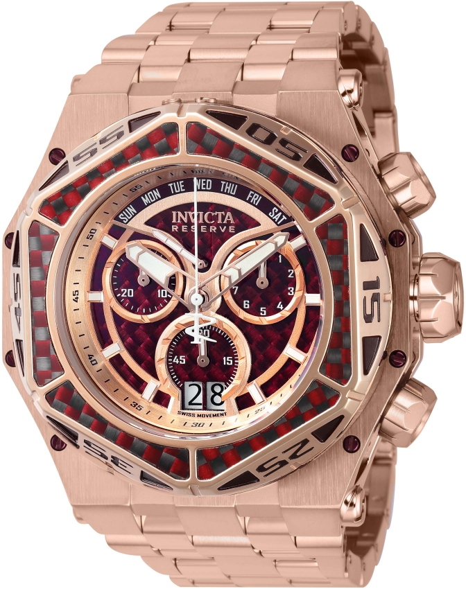 Invicta Carbon Hawk Reserve Chronograph Quartz Men's Watch 38928 ...