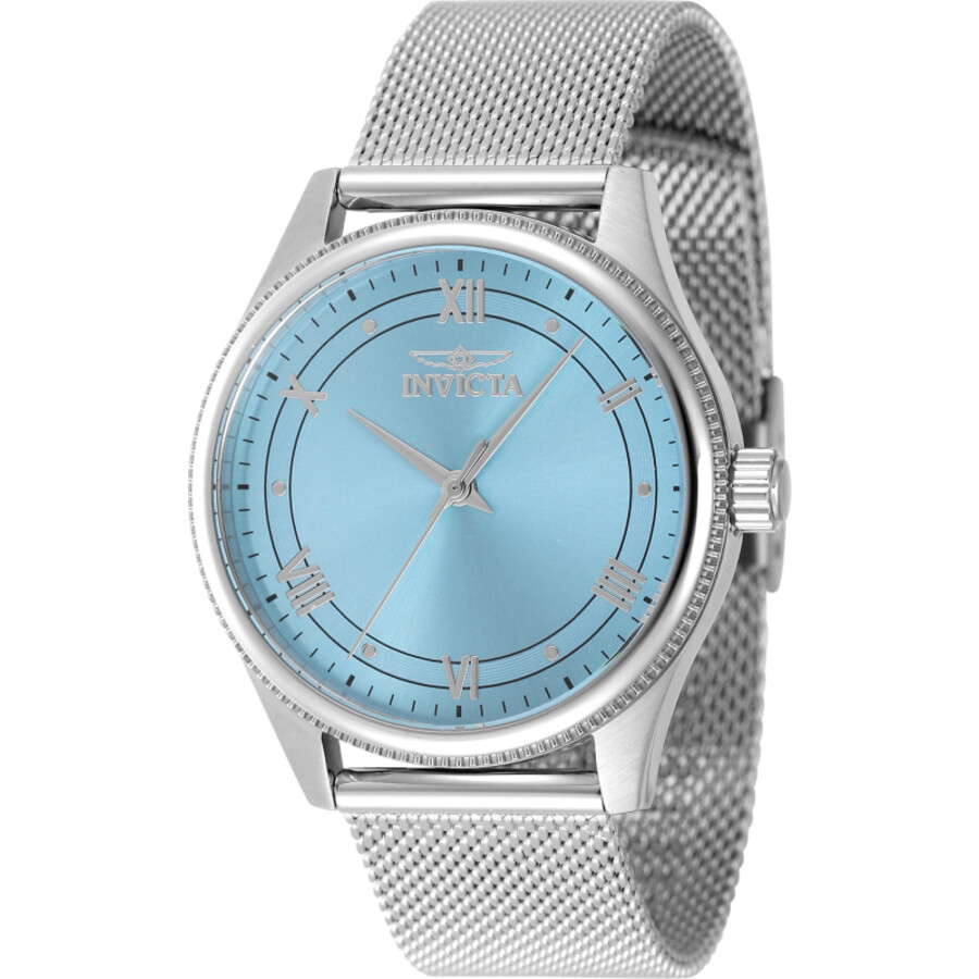 Invicta Celestial Quartz Light Blue Dial Ladies Watch 48487 ...