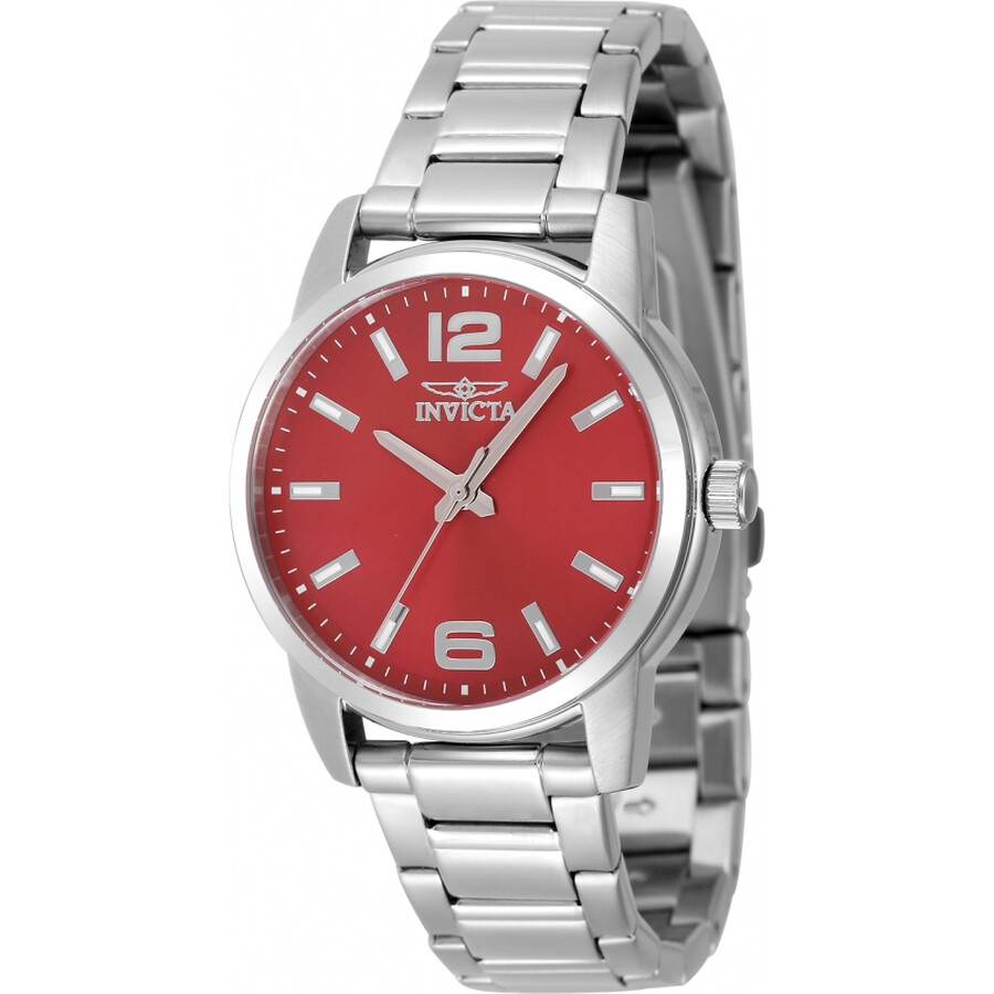 Invicta Celestial Quartz Red Dial Ladies Watch 48500 886678646067 ...