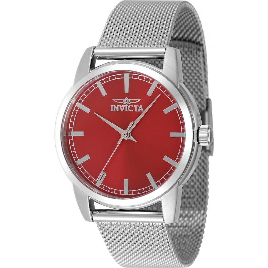 Invicta Celestial Quartz Red Dial Ladies Watch 48513 886678646197 ...