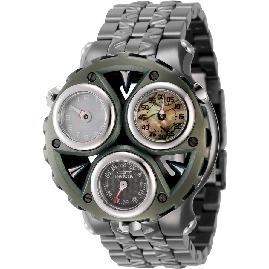 Invicta Cerberus Quartz Three Dials Men's Watch 44596 886678591893 ...