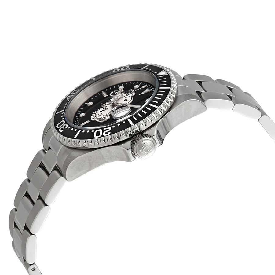 Invicta Character Collection Snoopy Automatic Black Dial Men's Watch ...