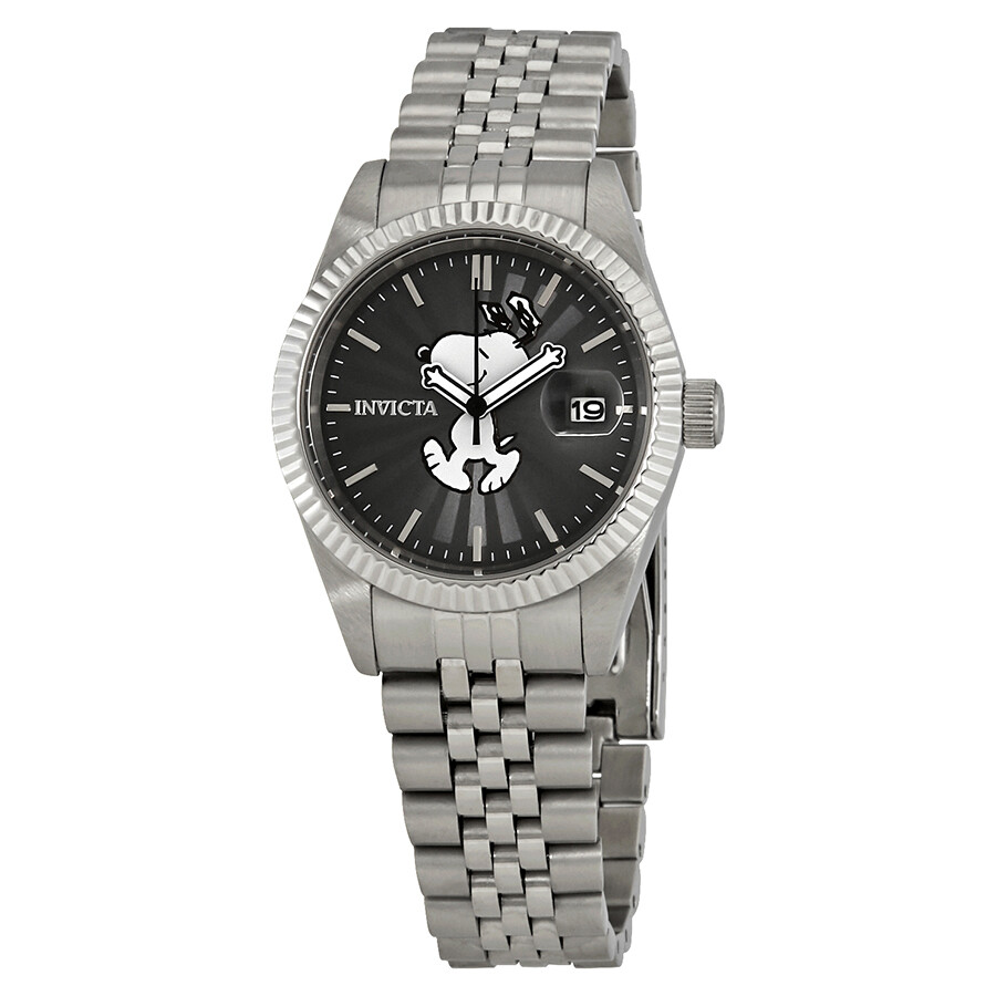 Invicta Character Collection Snoopy Charcoal Dial Ladies Watch 24805 ...