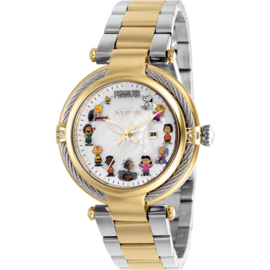 Invicta Character Collection Snoopy Quartz White Dial Ladies Watch ...