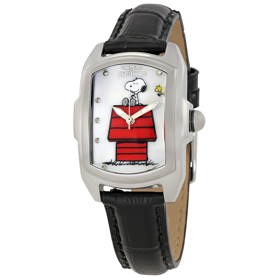 Invicta Character Collection Snoopy White Dial Ladies Watch 24975 ...