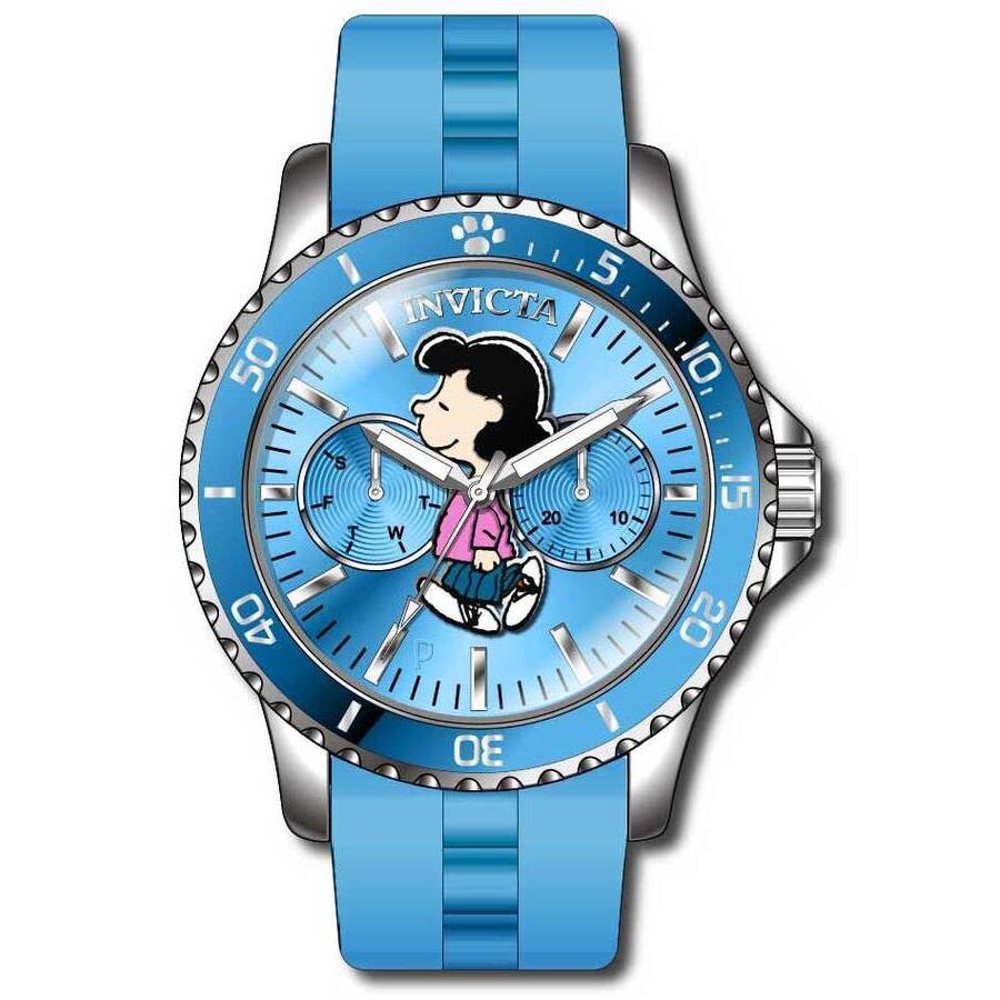 Invicta Character Snoopy Quartz Blue Dial Unisex Watch 38653 ...