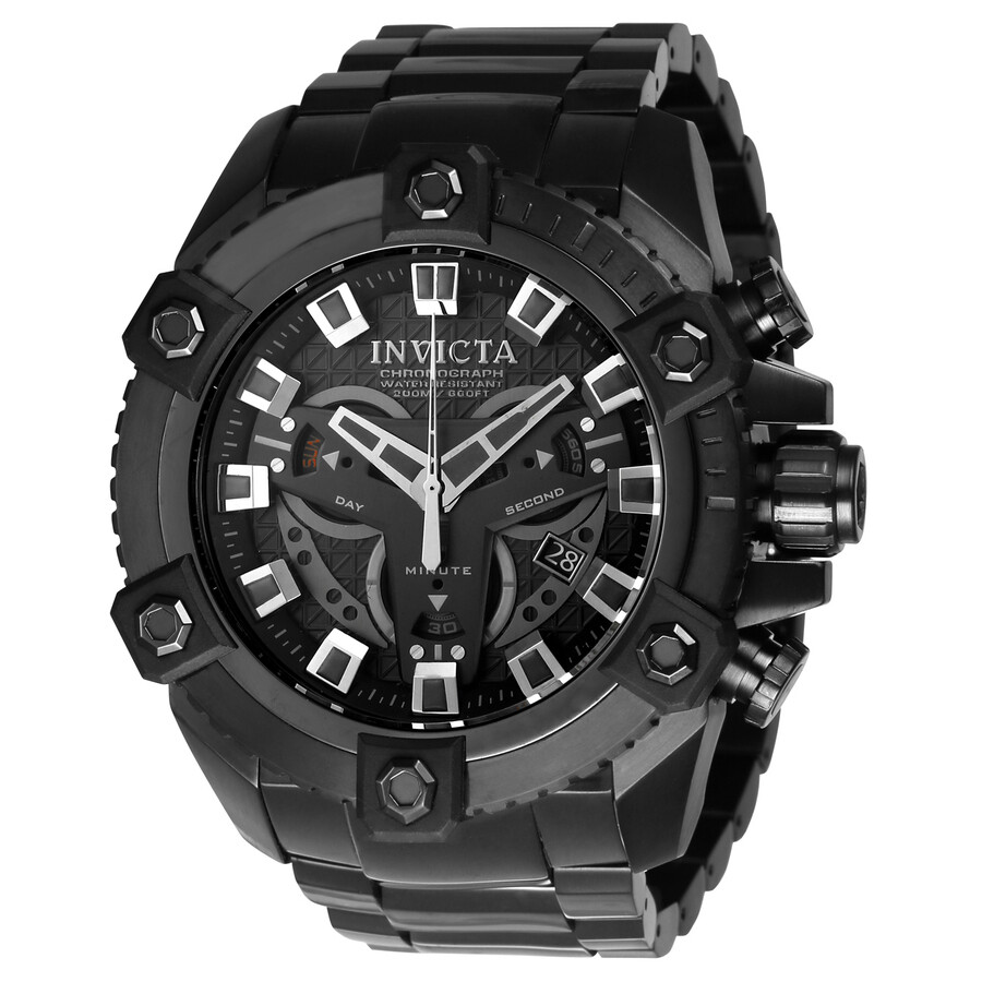 Invicta Coalition Forces Chronograph Quartz Black Dial Men's Watch ...