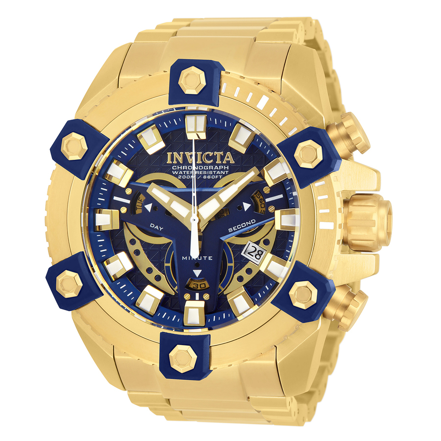 Invicta Coalition Forces Chronograph Quartz Blue Dial Men's Watch 19582 ...