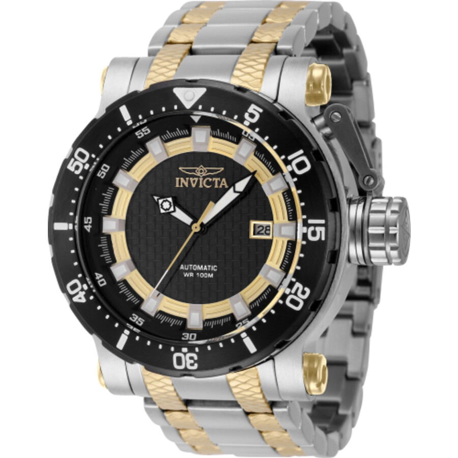 Invicta Coalition Forces Date Automatic Black Dial Men's Watch 41160 ...