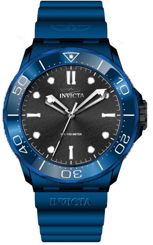 Invicta Coalition Forces Quartz Black Dial Men's Watch 46390 ...