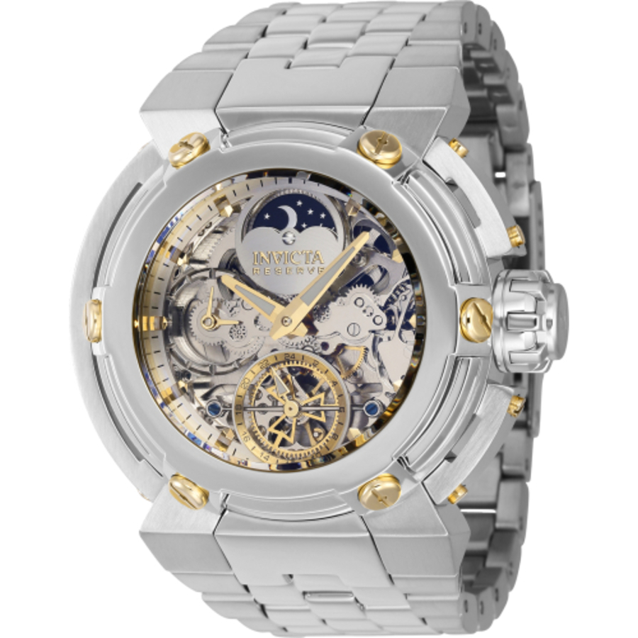 Invicta Coalition Forces Quartz Day-Night Silver Dial Men's Watch 39587 ...