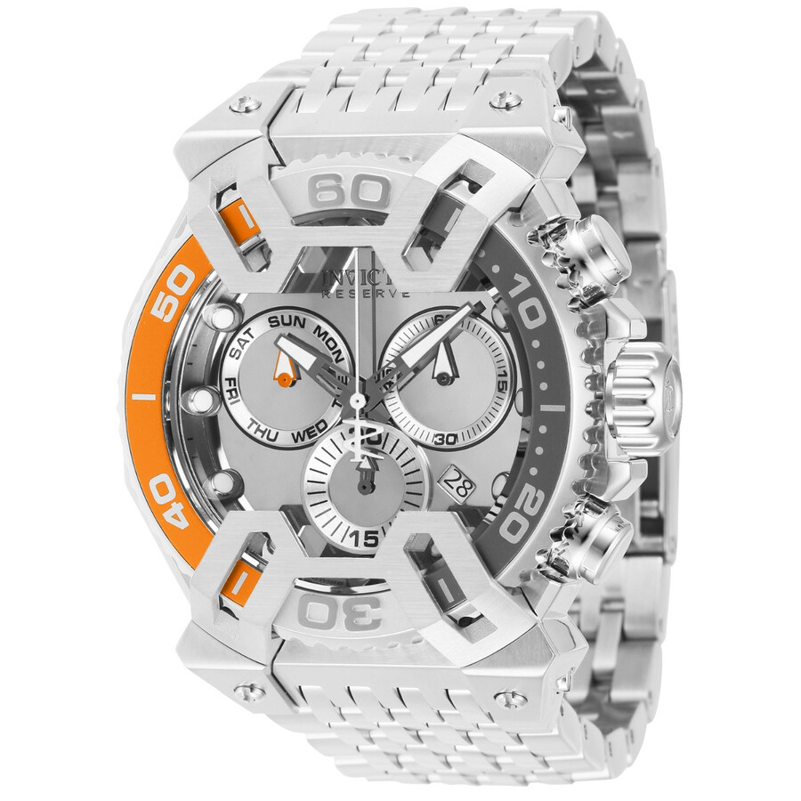 Invicta Coalition Forces X-Wing Chronograph Quartz Silver Dial Men's ...