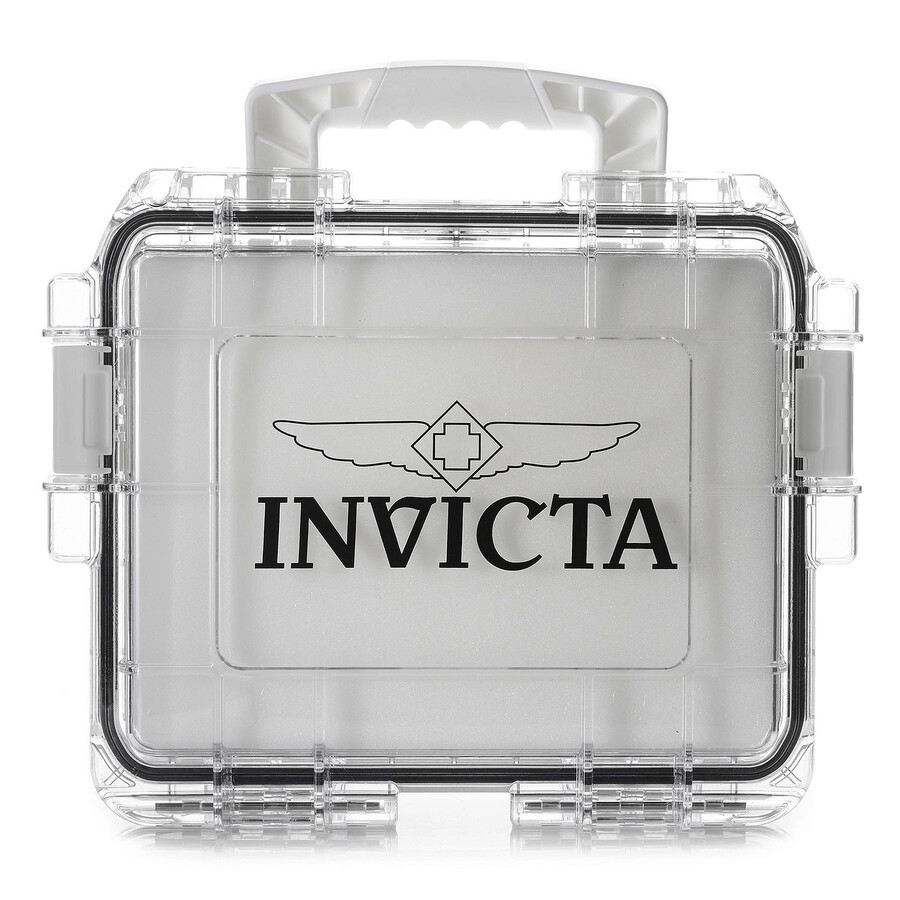 Invicta Collectors Transparent 3-Slot Dive Watch Box DC3PCWHT - Watch ...