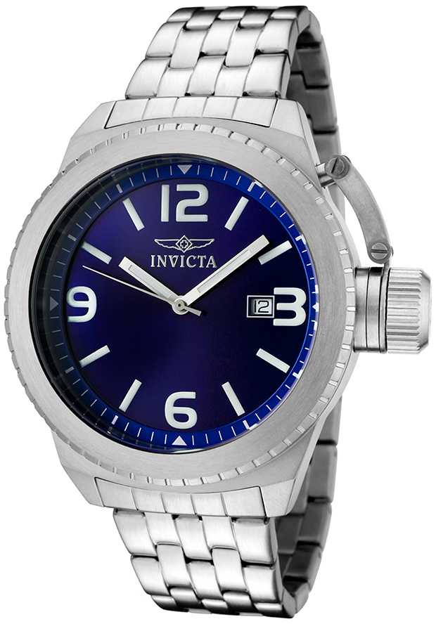 Invicta Corduba Blue Dial Stainless Steel Men's Watch 0988 ...