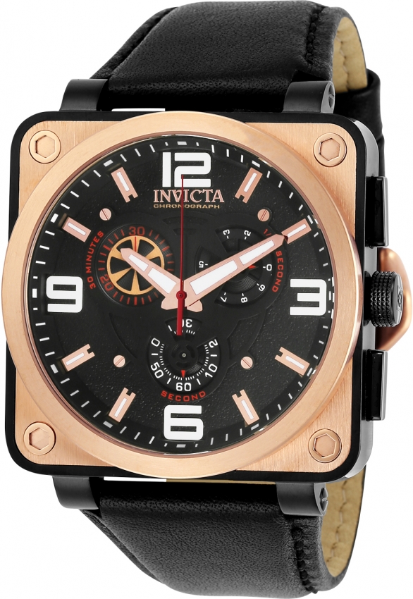 Invicta Corduba Chronograph Black Dial Men's Watch 23556 886678286713 ...