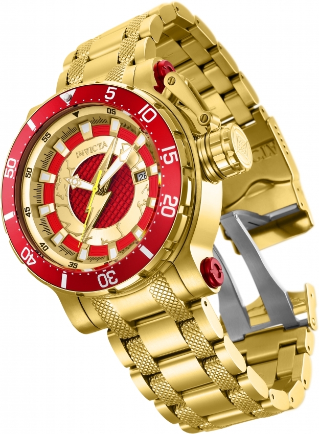 Invicta DC Comics Flash Automatic Red Dial Men's Watch 26827 - DC ...