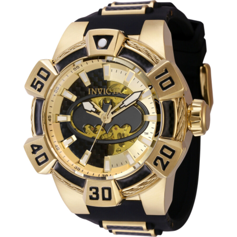 Invicta DC Comics Batman Automatic Black Dial Men's Watch 41070 ...