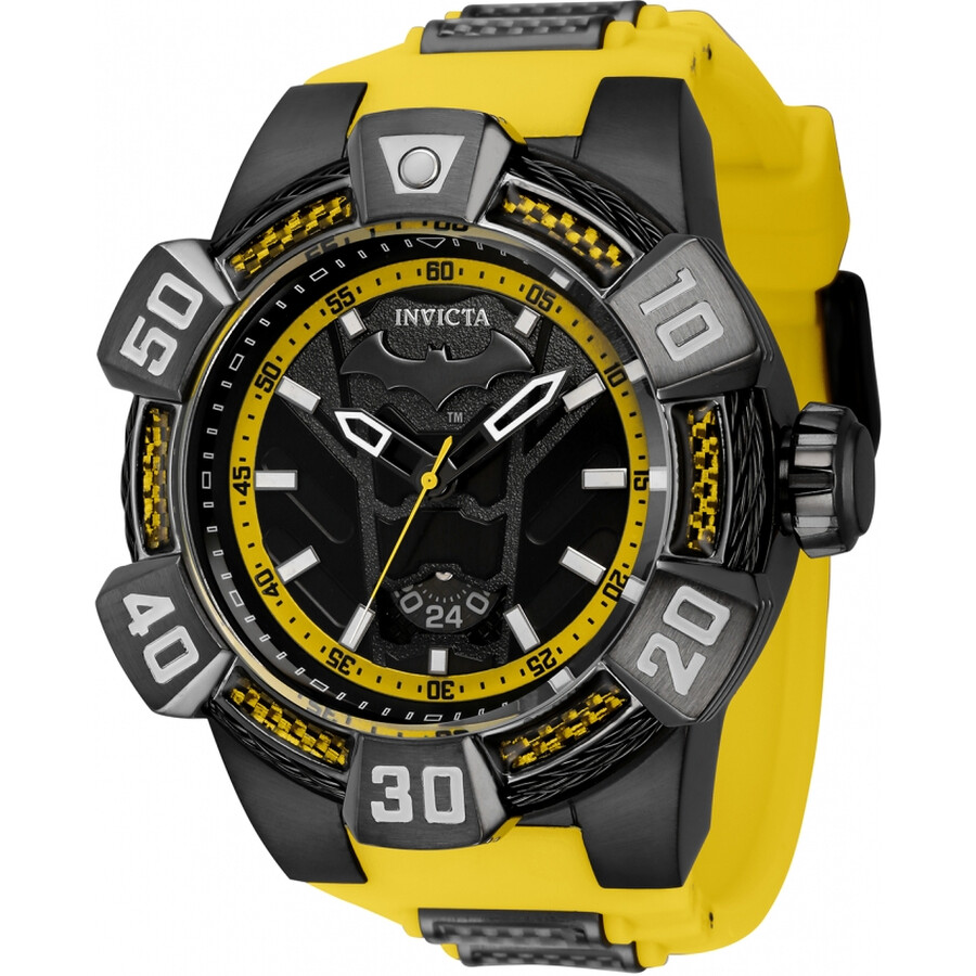 Invicta DC Comics Batman Quartz Black Dial Men's Watch 41074 ...