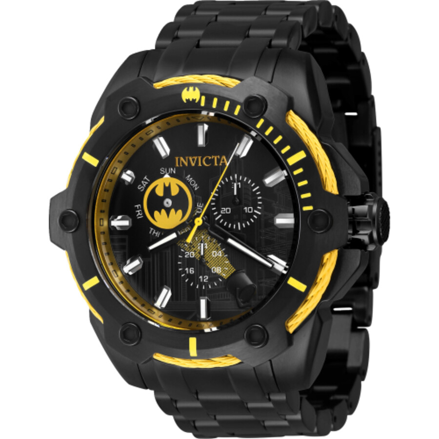 Invicta DC Comics Batman Quartz Men's Watch 41380 886678553358 - DC ...