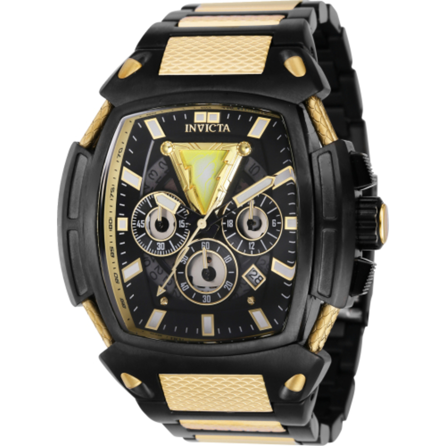 Invicta DC Comics Black Adam Chronograph Quartz Black Dial Men's Watch ...